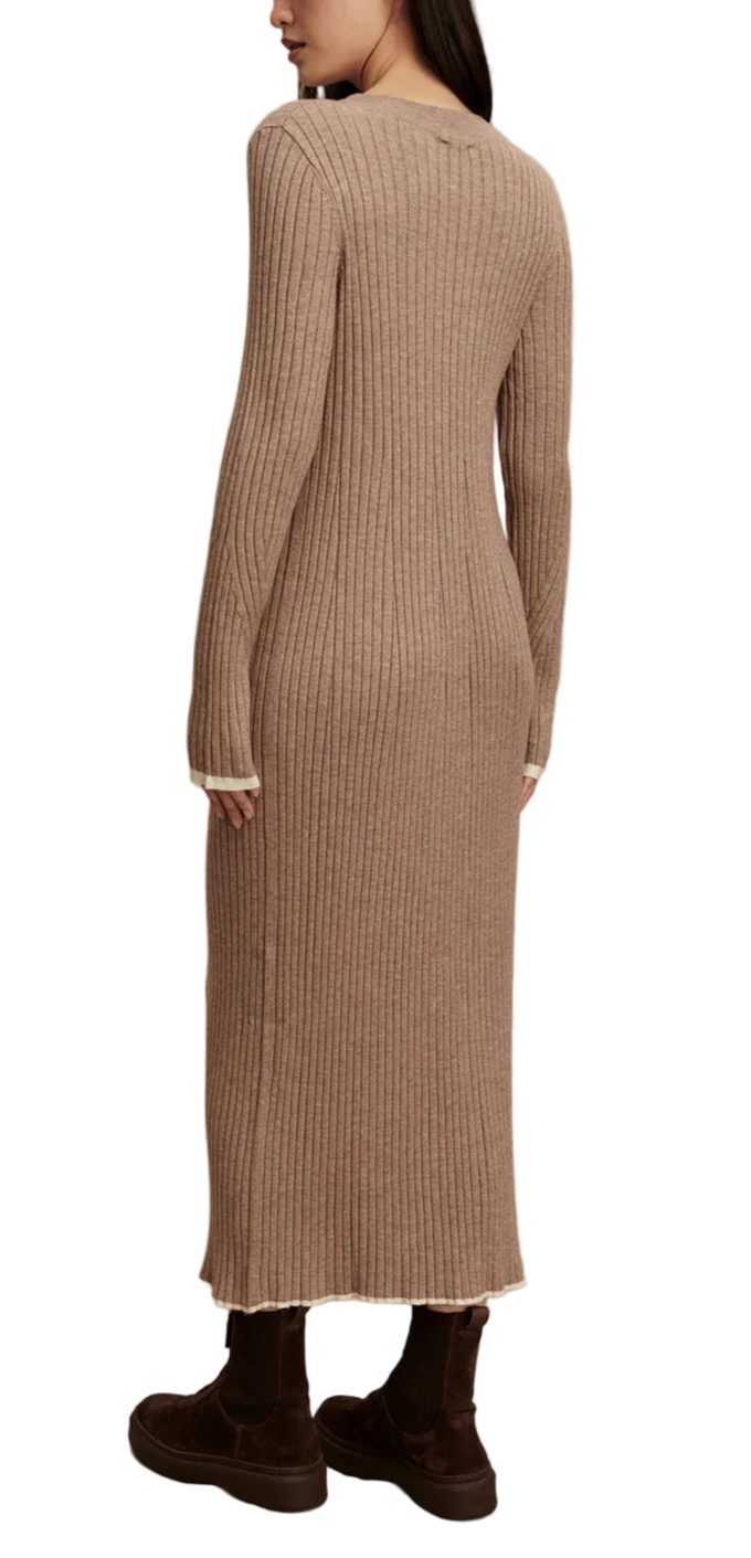 Axel RIb Knit Midi Dress by Varley – Pickering Boxwood